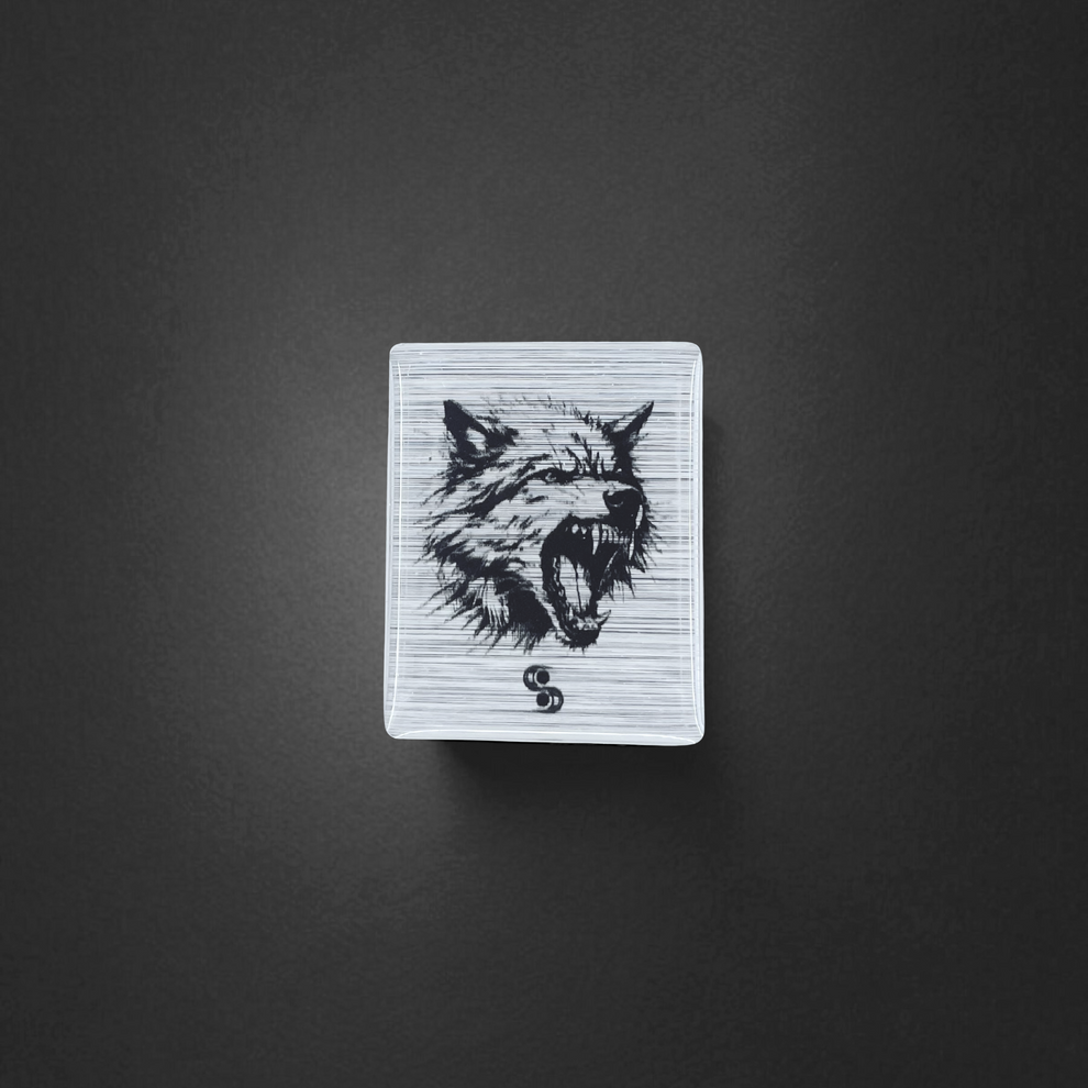 Silver Timber Wolf – Studio Stops Lacrosse